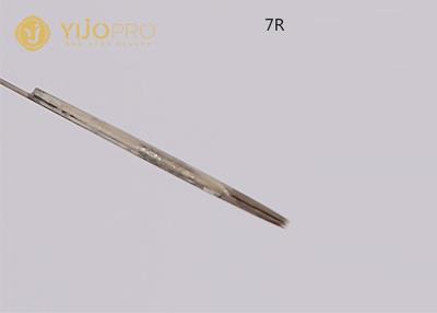 China Traditional 7RL Semi Permanent Makeup Needles For  Eyebrow Tattoo Stainless Material for sale