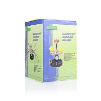 China Stainless Steel Tattoo Accessories Airbrush Holder Stand Clamp On Table Mounted for sale
