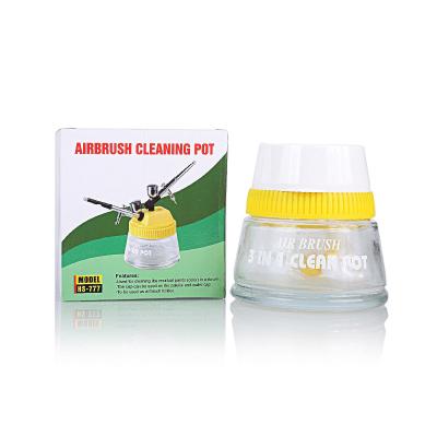 China Airbrush Cleaning Pot Holder Tattoo Accessories , Small Hobby Cleaning Pot for sale