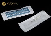 China Thin R1 Round Permanent Makeup Needles , Different Size Tattoo Needles for sale