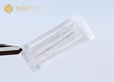 China 1R Permanent Makeup Needles , 1 Round Liner Tattoo Needles For PMU Machine for sale