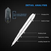 China Fast Speed And Silent Permanent Makeup Machine With Fashion Handpiece Design for sale