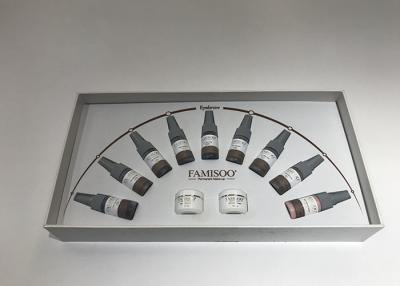 China Famisoo Eyebrow Permanent Makeup Set For Micoblading And Manchine for sale