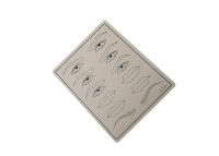 China PMU Permanent Makeup Tools / Tattoo Practice Skin Soft And Easy To Get Ink for sale