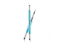 China Smart Manual Eyebrow Tattoo Pen With Sterile Disposable Needles Blue for sale