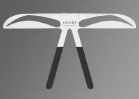 China Moisture - Proof Permanent Makeup Kit Eyebrow Ruler For Students for sale
