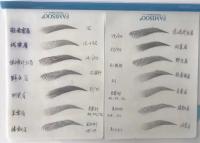 China White Permanent Makeup Practice Skin For Eyebrows / Lips / Eyeliner for sale