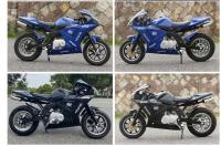 China 110cc 4-Stroke Mini Pocket Bike for Adults - 55 KM/H Max Speed, 80 KM Range, Off-Road Motorcycle for sale
