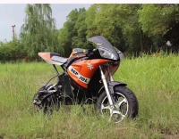 China 110cc 4-Stroke Off-Road Motorcycle with Electric Start, 55 KM/H Speed and 80 KM Range for sale