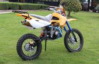 China Big Wheel Dirt Pit Bike 125cc 4-Stroke Off-Road Motorcycle with 12V Electric Start and 300kg Payload Capacity for sale