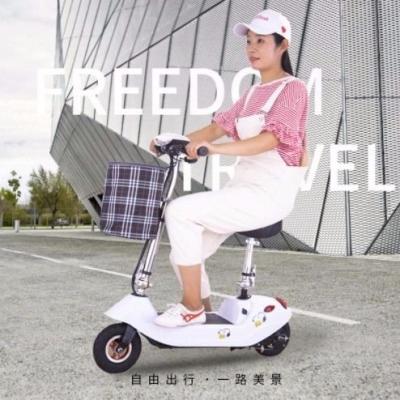 China Little Dolphin Electric Scooter with 30-40km Range, 24V/36V/48V Options and Self-Folding Design for sale