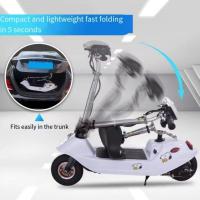 China Little Dolphin Electric Scooter with 30-40km Range, 24V/36V/48V Options and Self-Folding Design for sale