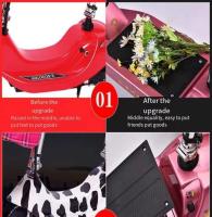 China Little Dolphin Electric Scooter with 30-40km Range, 24V/36V/48V Options and Self-Folding Design for sale