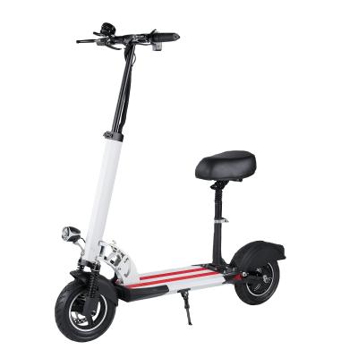 China 10 Inch Electric Scooter with 350W-800W Motor, 48V Removable Battery and 150kg Load Capacity for sale