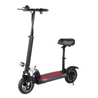 China 10 Inch Electric Scooter with 350W-800W Motor, 48V Removable Battery and 150kg Load Capacity for sale