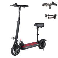 China 10 Inch Electric Scooter with 350W-800W Motor, 48V Removable Battery and 150kg Load Capacity for sale
