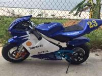 China Kids 50CC 49CC Motorcycle Mobility Scooter with 1.8L Fuel Tank and 6-Inch Wheels for sale
