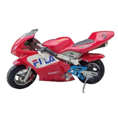 China 49cc Mini Dirt Bike Gasoline Powered Off-Road Pocket Bike for Kids CE Approved 40-60km/h for sale