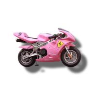 China 49CC Mini Sports Motorcycle with 1.8L Fuel Tank and 6-Inch Wheels - Hand Pull Start Off-Road Bike for sale