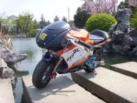 China Surron X Black Edition 49cc Kids Dirt Bike with 6 Inch Wheels and 1.8L Fuel Tank for sale