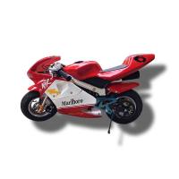China 49cc Gas Powered Mini Scooter for Adults 1.8L Fuel Tank Hand Pull Start 6 Inch Wheels for sale