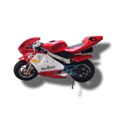 China 49cc Gas Powered Mini Scooter for Adults 1.8L Fuel Tank Hand Pull Start 6 Inch Wheels for sale