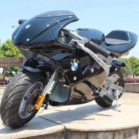 China 49cc Gas Powered Mini Scooter for Adults 1.8L Fuel Tank Hand Pull Start 6 Inch Wheels for sale