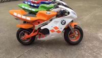 China 49cc Mini Dirt Bike for Kids Electric Start 40-60km/h Off Road Racing Motorcycle for sale