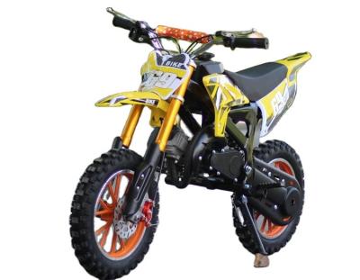 China 49cc 2 Stroke Mini Dirt Bike for Kids Gas Powered Off Road Pocket Bike Pull Start for sale