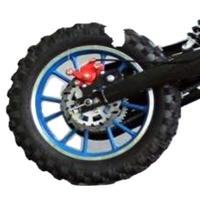 China 6 Inch 37cm Colorful Rim Wheels for 49cc Dirt Bike - Replacement Parts for New Rabbit, KTM, Apollo Models for sale