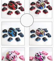 China Children's 6-Piece Riding Helmet Set - Open Face ATV Motorcycle Protection in Medium Size PP Material for sale