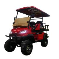 China CE Certified 4-Seat Electric Golf Cart with 72V 120AH Battery, 90-100km Range for Off-Road Use for sale