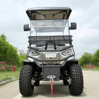 China CE Certified 4-Seat Electric Golf Cart with 72V 120AH Battery, 90-100km Range for Off-Road Use for sale