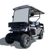 China CE Certified 4-Seat Electric Golf Cart with 72V 120AH Battery, 90-100km Range for Off-Road Use for sale