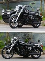 China 300cc Water Cooled Engine Gasoline Cargo Trike Motorcycle 400kg Payload Rear Disc Brake for sale