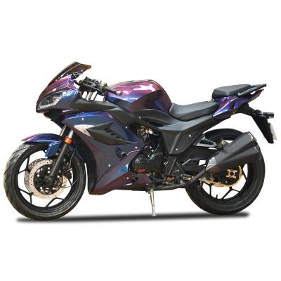 China 250cc Racing Motorcycle 2 Cylinder 4 Stroke Air Cooled CDI Ignition Sport Bike 80kmh for sale