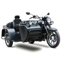 China 300cc 4 Stroke Gas Scooter with Sidecar Right Three-Wheeled Cargo Tricycle 400kg Payload for sale