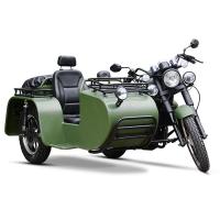 China 300cc 4 Stroke Gas Scooter with Sidecar Right Three-Wheeled Cargo Tricycle 400kg Payload for sale