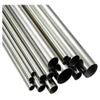 China Bright Surface Welded Stainless Steel Tube SS201 202 321 Round Tube 400# 600grit for sale