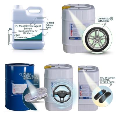 China Non-Staining Water-Based PU Mold Release Agent Automotive Car Seat Foam Demolding for sale
