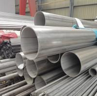 China 304 Stainless Steel Round Pipe Sanitary Welded Sch 80 Sch 160 0.020-0.080 Inch for sale