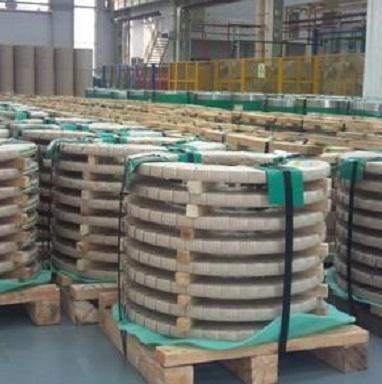 China 316L Stainless Steel Coil Strip Sheet 0.2mm-3mm Thickness Outdoor Floor Edging for sale