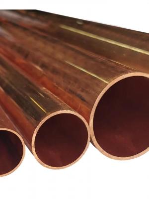 China 10 Foot 1 Meter Square Copper Pipe for Air Compressor Lines Aircon 1m Length for sale