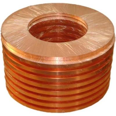 China Beryllium Copper Strip Roll Coil Sheet 0.02mm to 200mm Thickness 10mm to 1250mm Width Soft Hard for sale
