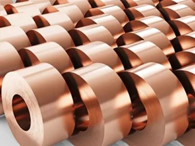 China Brass Cold Rolled Copper Sheet Coil C12200 C11000 99% Cu 0.2-120mm Thickness for sale