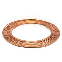 China Cold Water Capillary Copper Tube Pipe for Refrigerator 3/4 5/16 Inch OD 2mm-914mm for sale