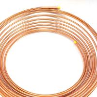 China Cold Water Capillary Copper Tube Pipe for Refrigerator 3/4 5/16 Inch OD 2mm-914mm for sale