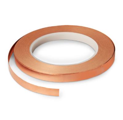 China 99.9% Pure Copper Strip Roll 0.5mm 3mm C1100 C1200 C1020 for Earthing Grounding Coil Wire Foil for sale