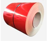 China Hot Dipped Galvanized Steel Sheet Z275 Prepainted PPGI Az150 Red 0.23-6.0mm for sale