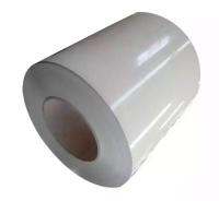 China Prepainted Galvanized Steel Corrugated Roofing Sheet 0.6mm RAL 9012 White JIS G3302 for sale